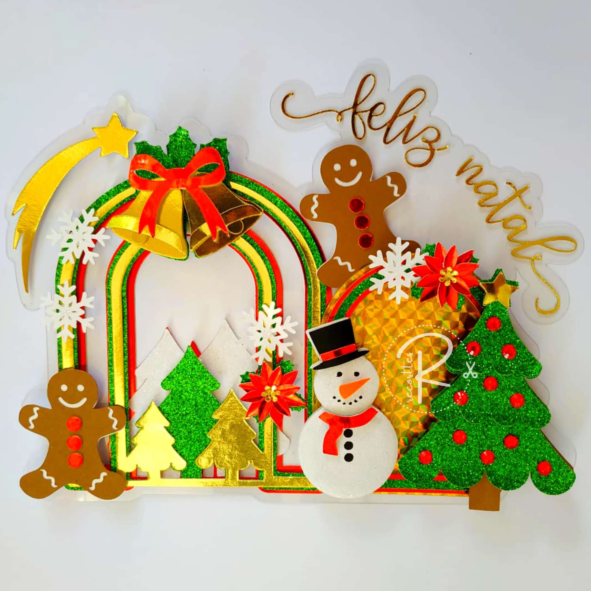 Kit de Natal 2 - Arquivos de Corte - Recorttes