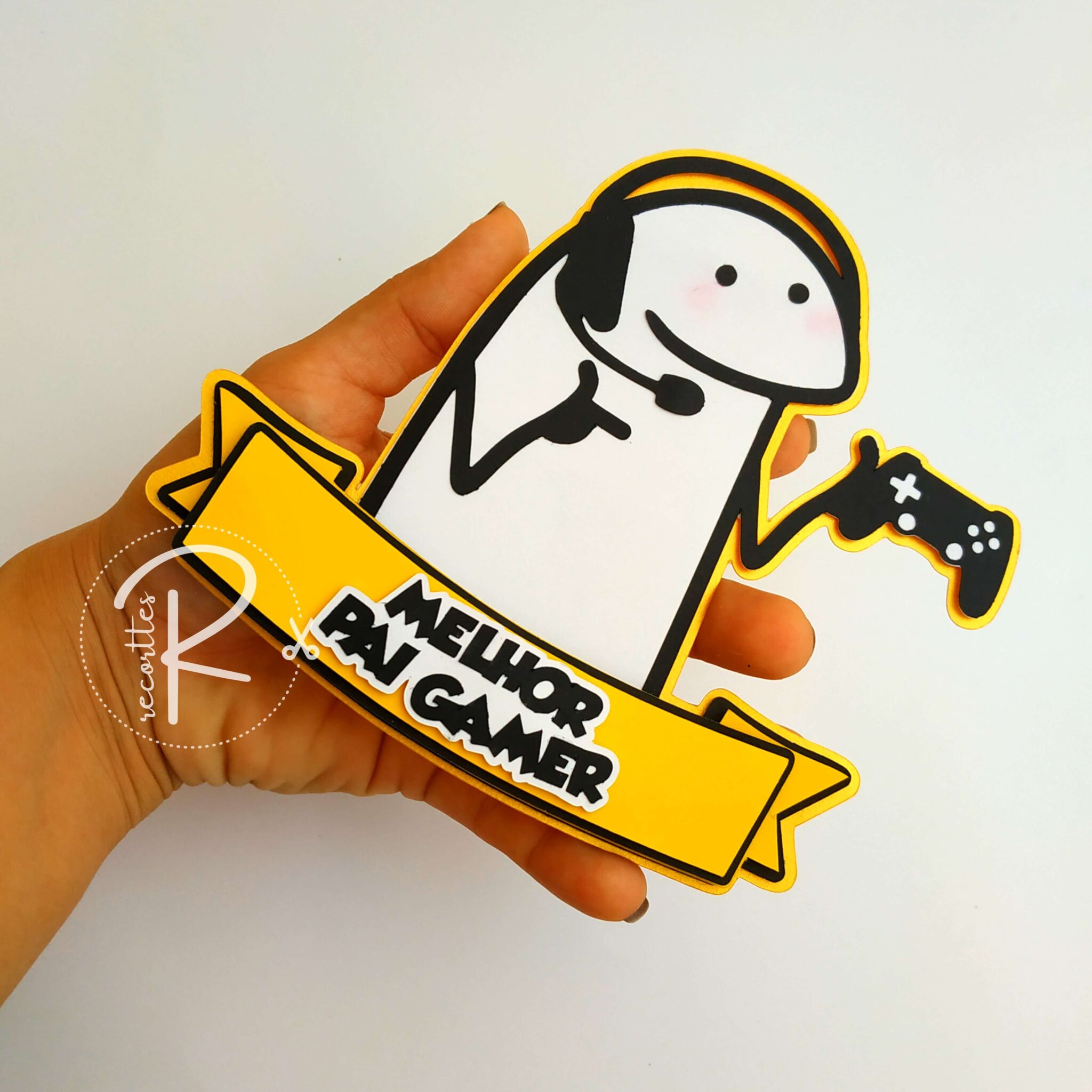 Arquivo - Topo de Bolo Flork Melhor Pai Gamer - Recorttes